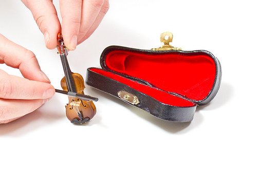 The World’s Smallest Violin