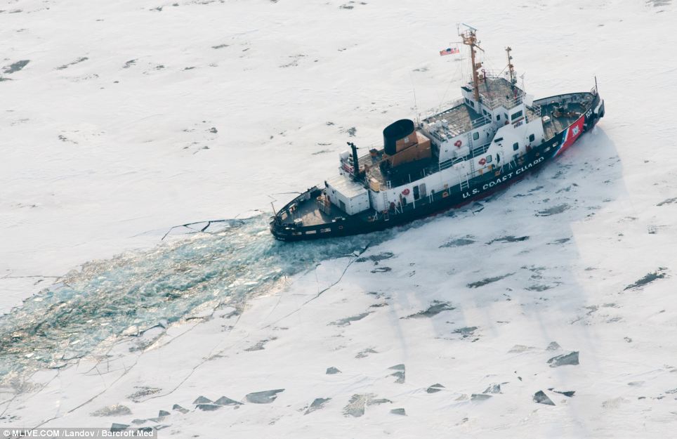Lake Superior may freeze over completely for the first time since 1996