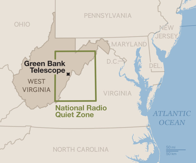 No Cell Signal, No Wi-Fi. Growing Up Inside America’s ‘Quiet Zone’