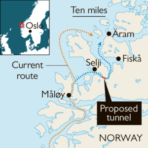 World #3 – Norway to build world’s first ship tunnel
