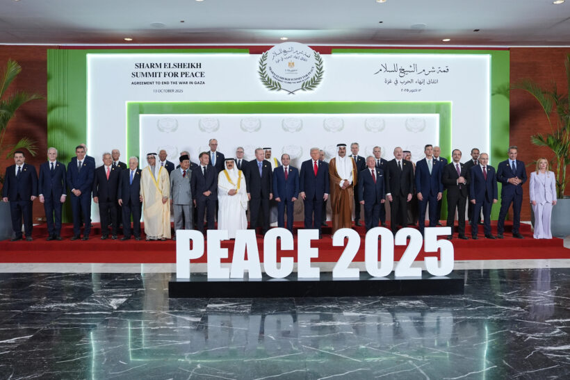 Trump, world leaders sign declaration after 20 living hostages back in Israel